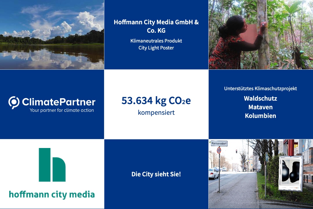 Wir sind ClimatePartner - Hoffmann City Media GmbH & Co. KG